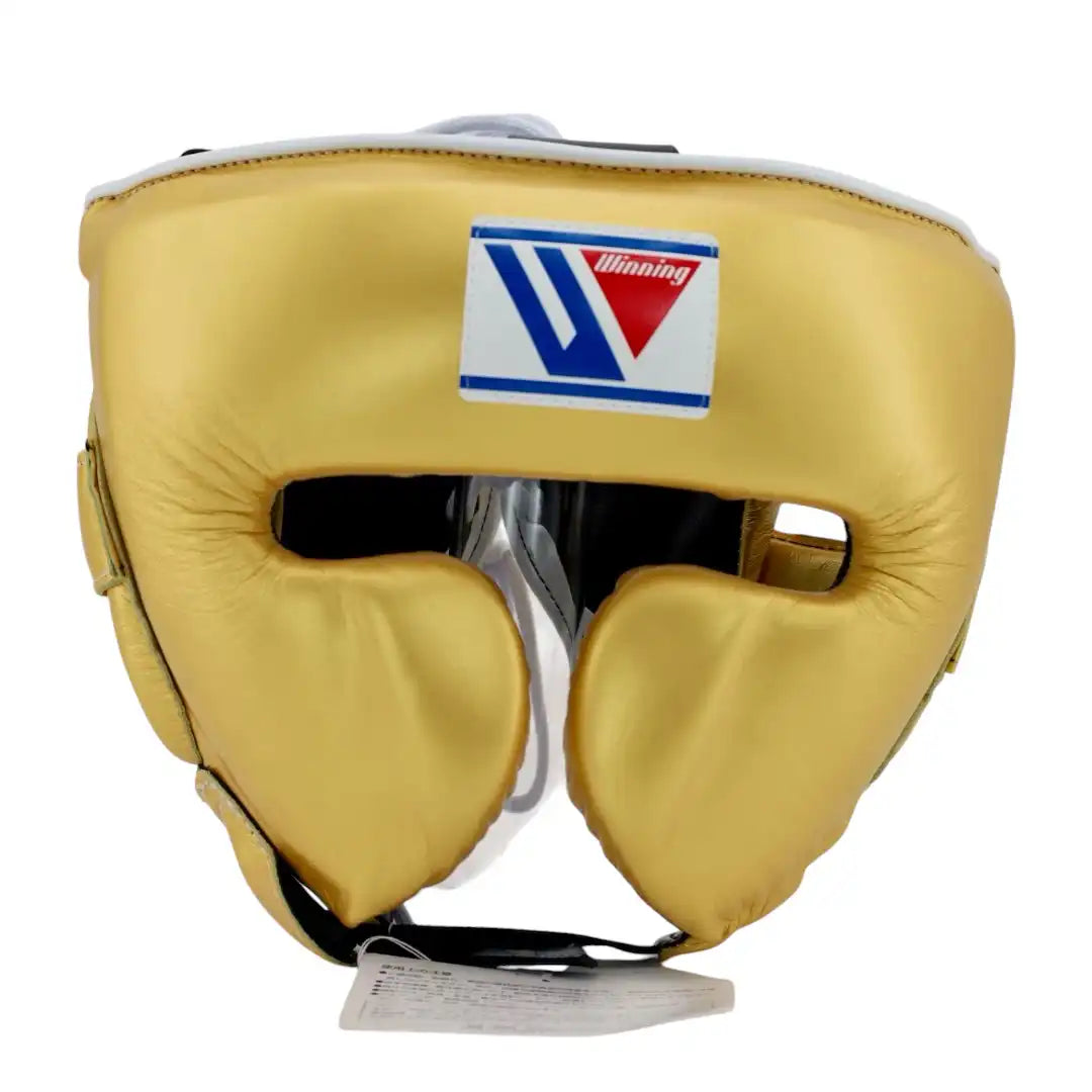 Winning CO-FG-2900 Cheek Protector Headgear - Metallic Gold – The Boxer ...